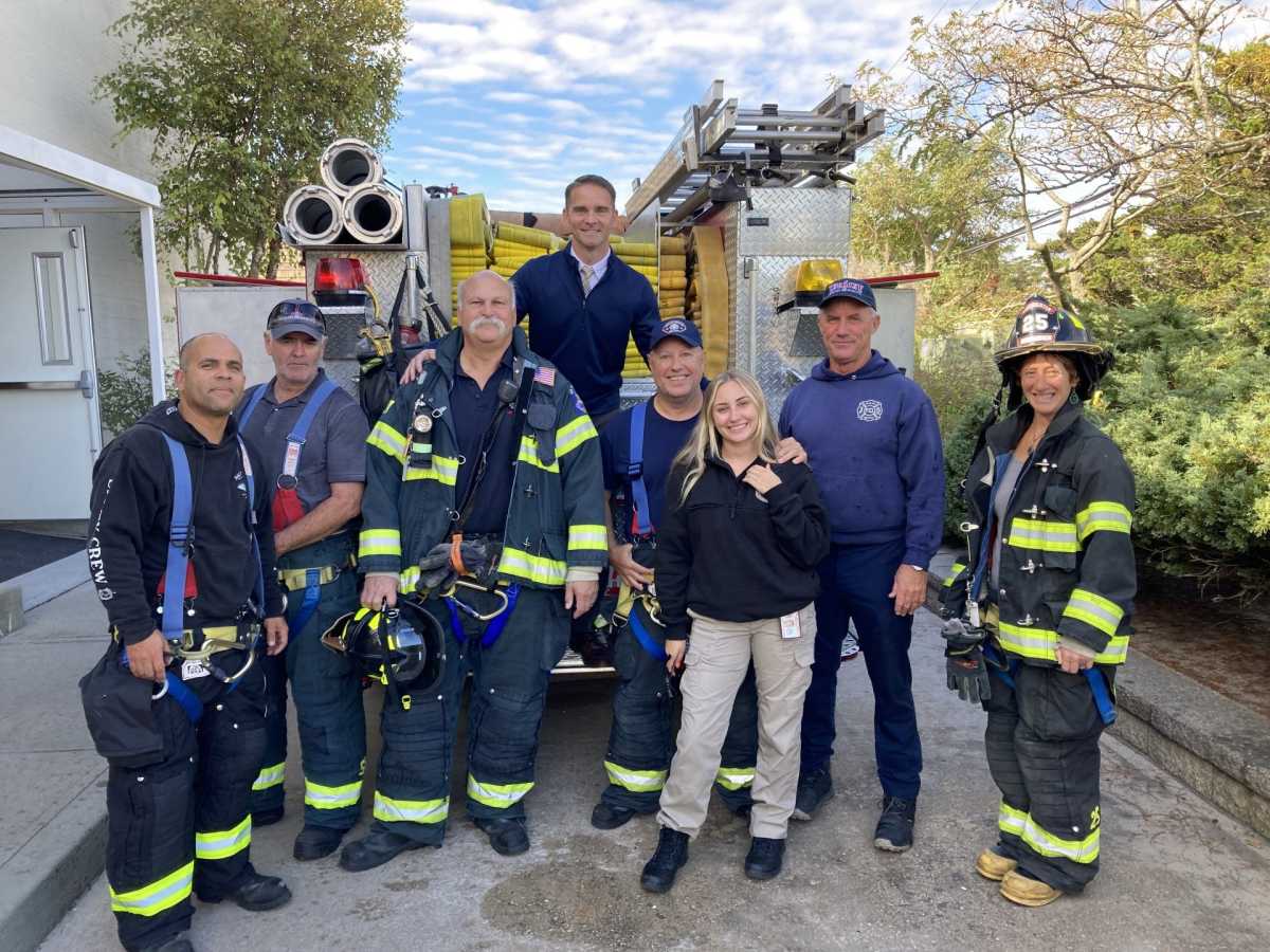 OBFD Visits Woodhull School » Fire Island News & Great South Bay News