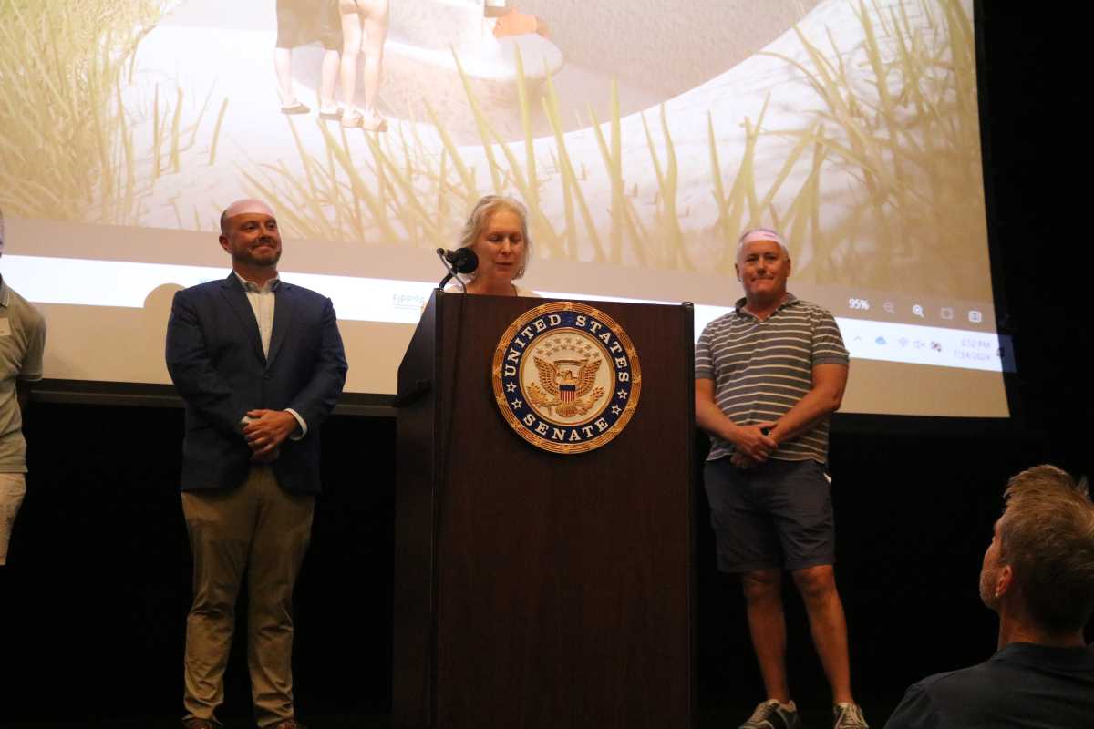 U.S. Senator Kirsten Gillibrand Holds Fire Island AIDS Memorial Press ...