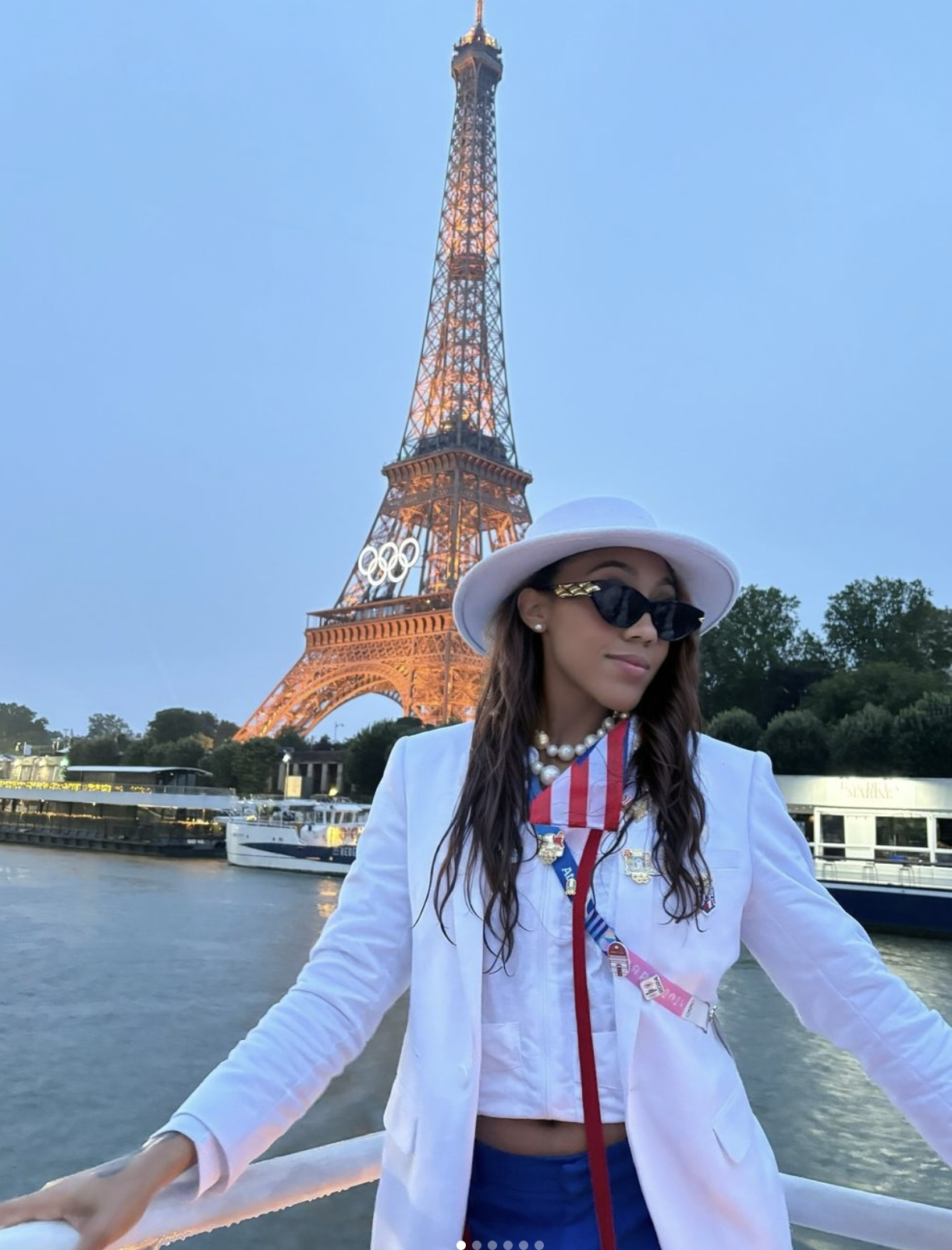 Bellport Hometown Star Arella Guirantes at the Paris Olympics » Fire ...