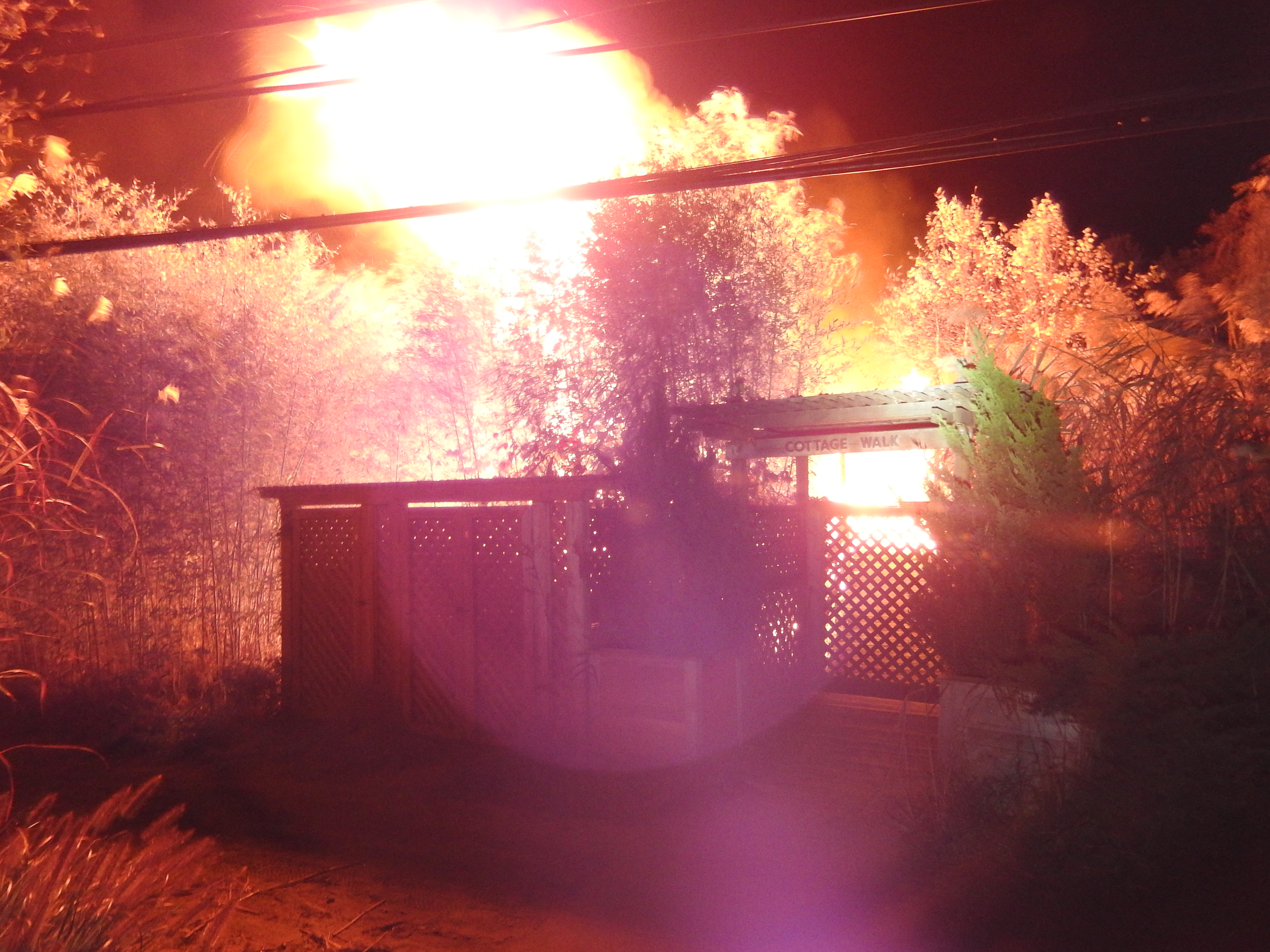 Two Houses Involved in Sunday Morning Fire Island Pines Fire » Fire ...