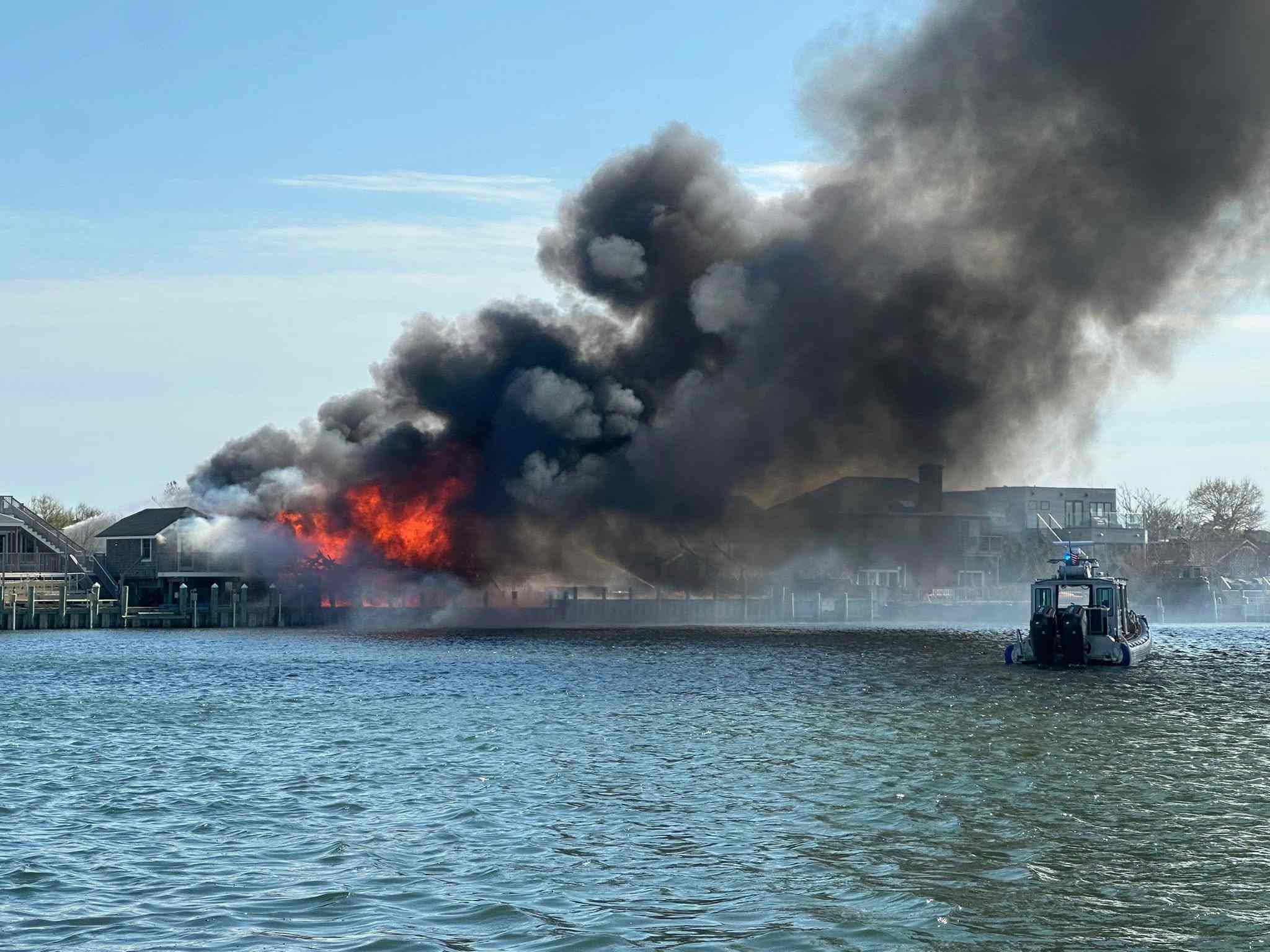 Fire Rages on Fire Island » Fire Island News & Great South Bay News